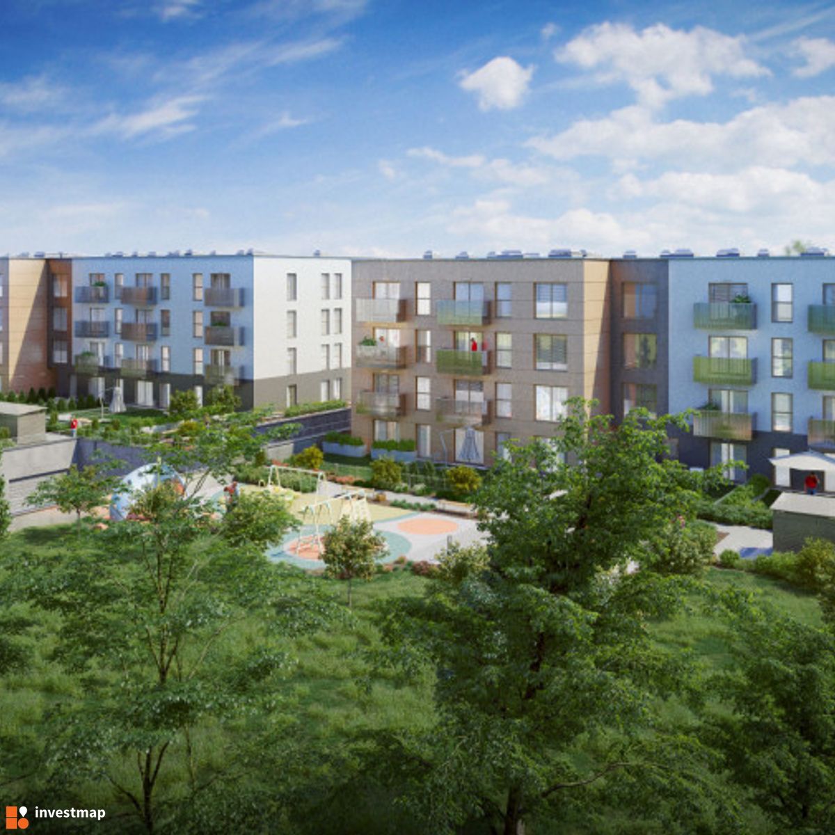 Wizualizacje inwestycji Zielona Laguna Wzgórze - investmap.pl