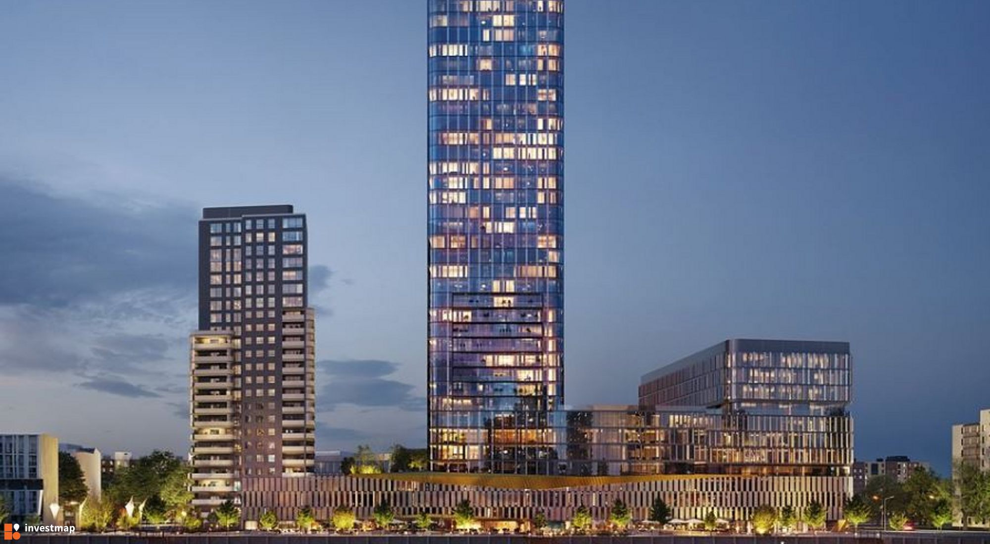 We Wrocławiu powstaje blisko 140-metrowy wieżowiec Quorum Tower ...