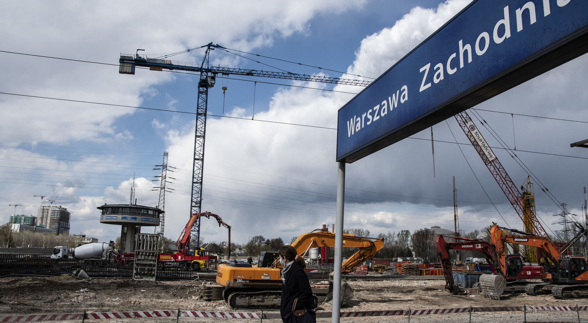 Trwają prace przy przebudowie stacji kolejowej Warszawa Zachodnia - Warszawa - investmap.pl