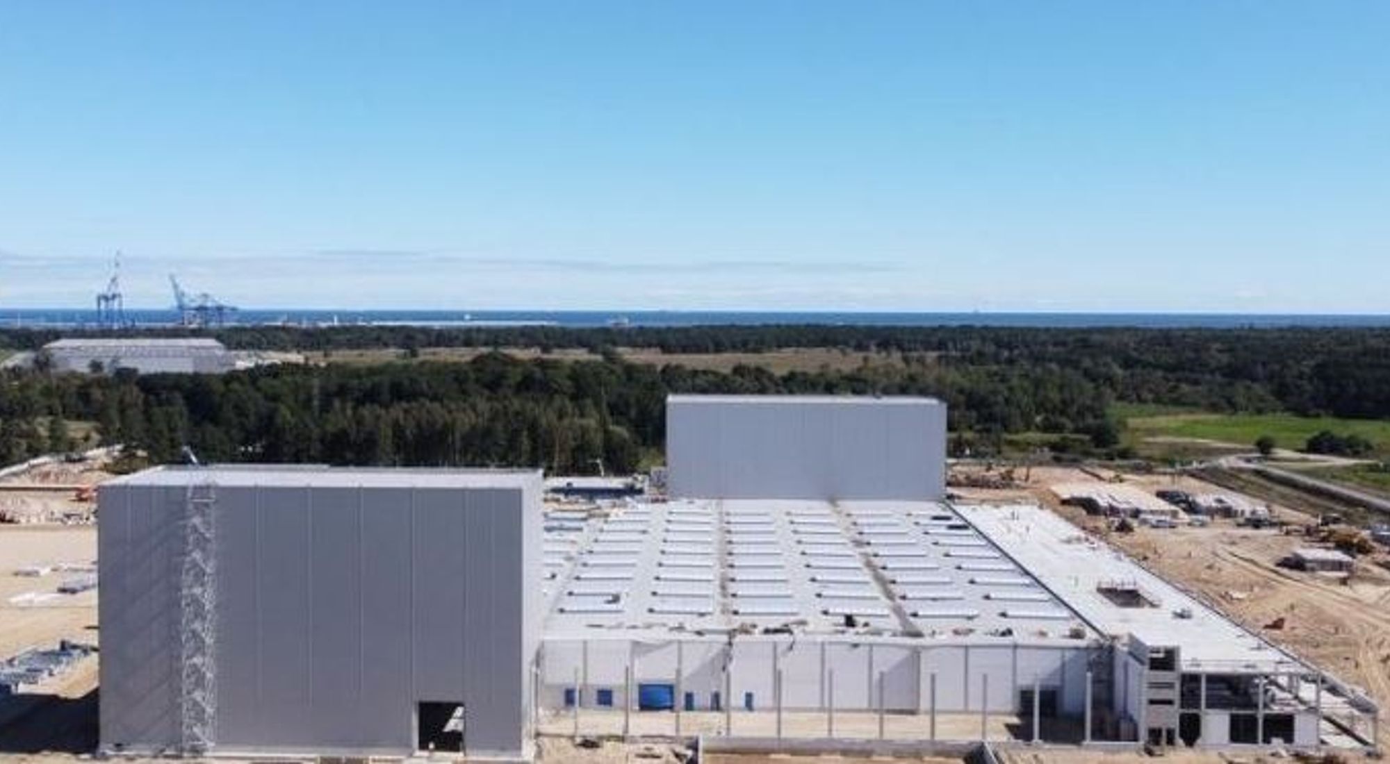Półmetek budowy wielkiej fabryki Northvolt w Gdańsku. Produkcja ruszy ...