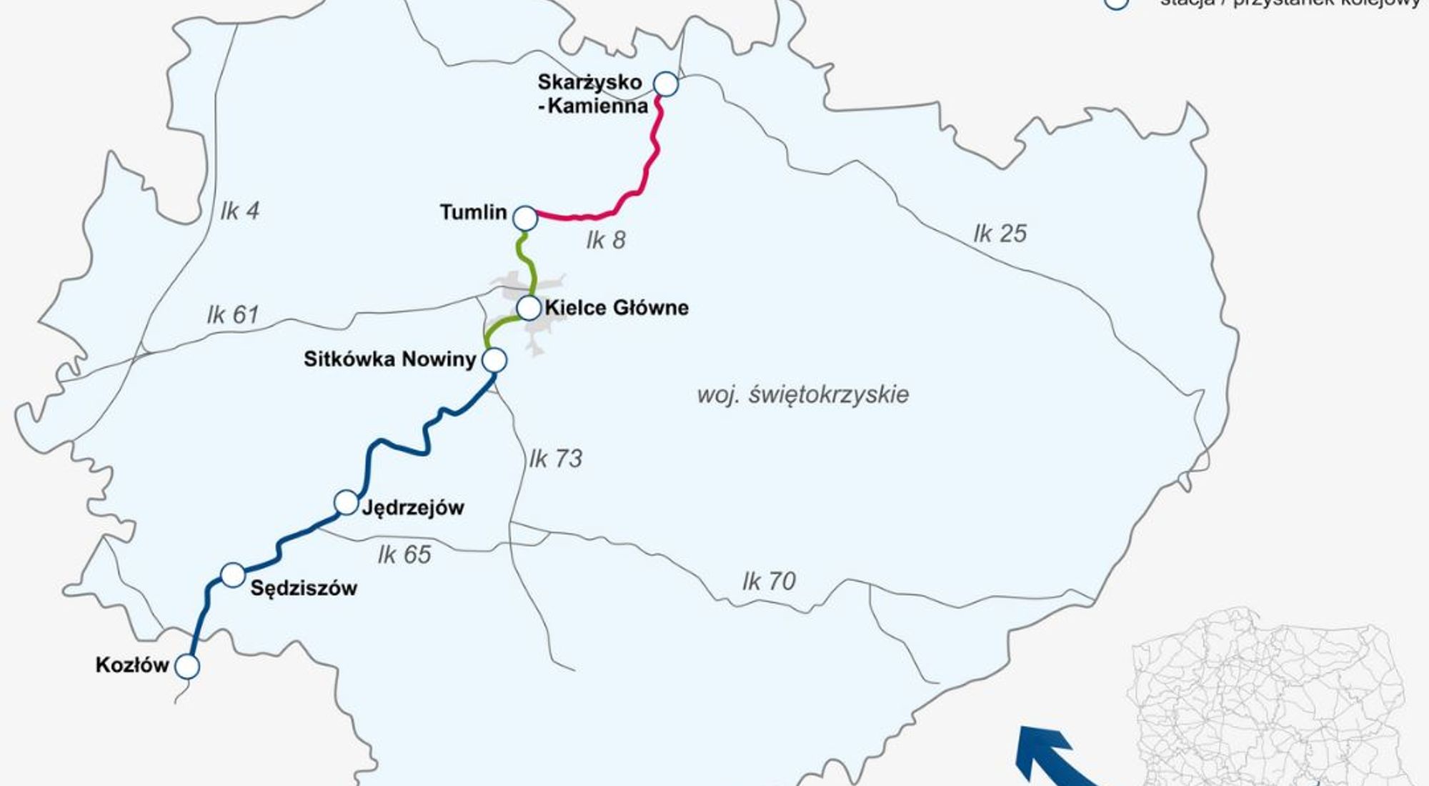 PKP PLK S.A. zmodernizują najważniejszą linię kolejową w woj ...