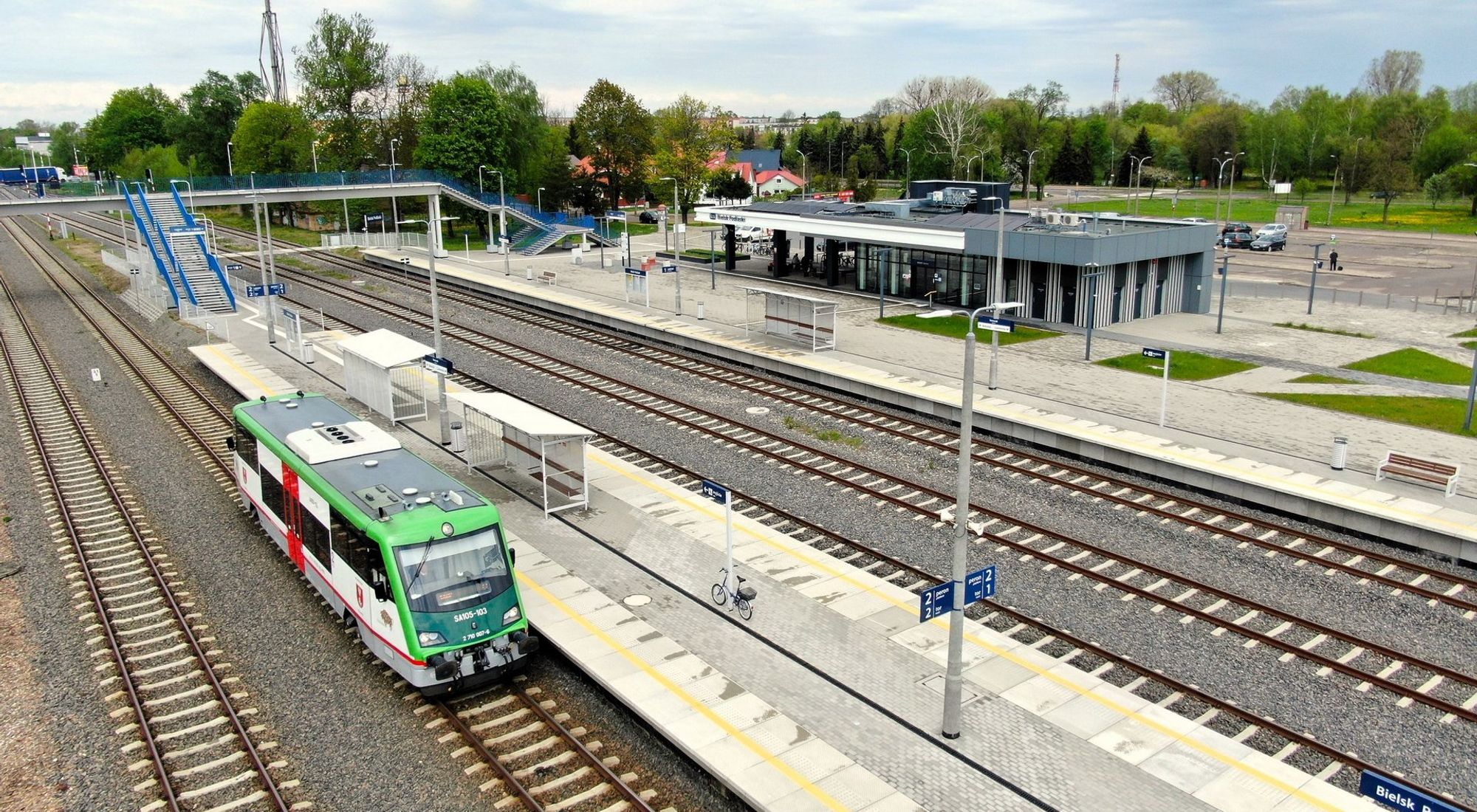 Nowy parking w Bielsku Podlaskim ułatwi przesiadki na kolej - investmap.pl