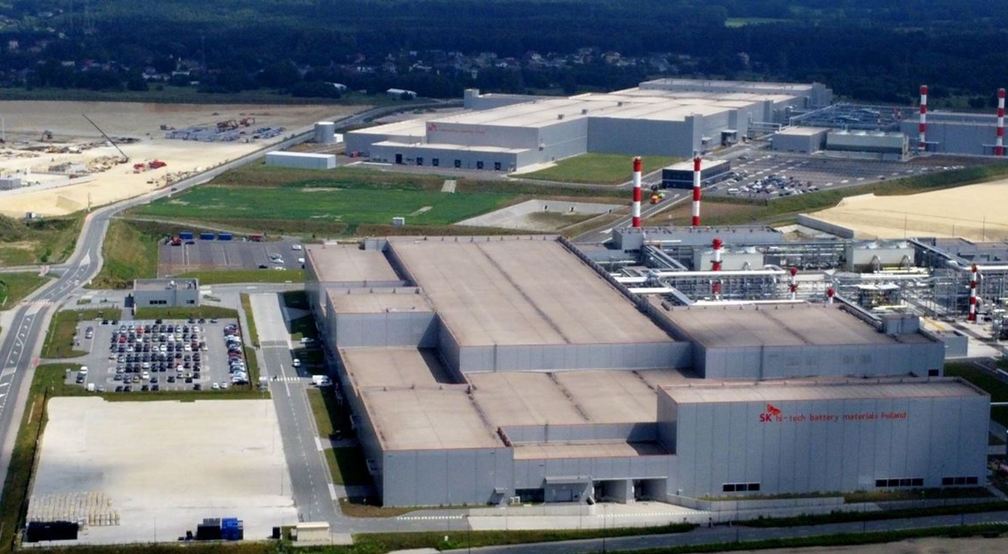 Wielka inwestycja SK hi‑tech battery materials Poland w Dąbrowie ...